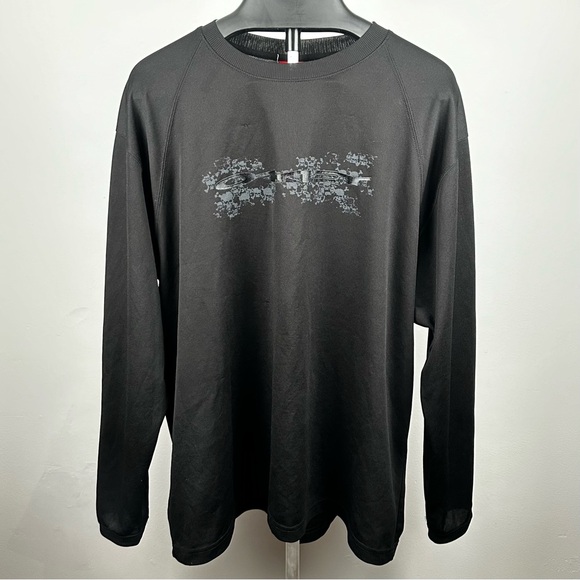 Oakley | Shirts | Vintage Y2k 200 Oakley Skull Logo Mens Long Sleeve ...